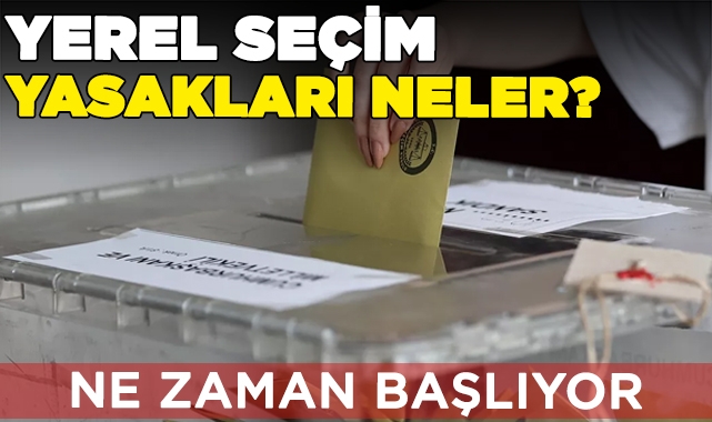 YSK açıkladı! 31 Mart 2024 yerel seçim yasakları neler, ne zaman ... YSK açıkladı! 31 Mart 2024 yerel seçim yasakları neler, ne zaman ...